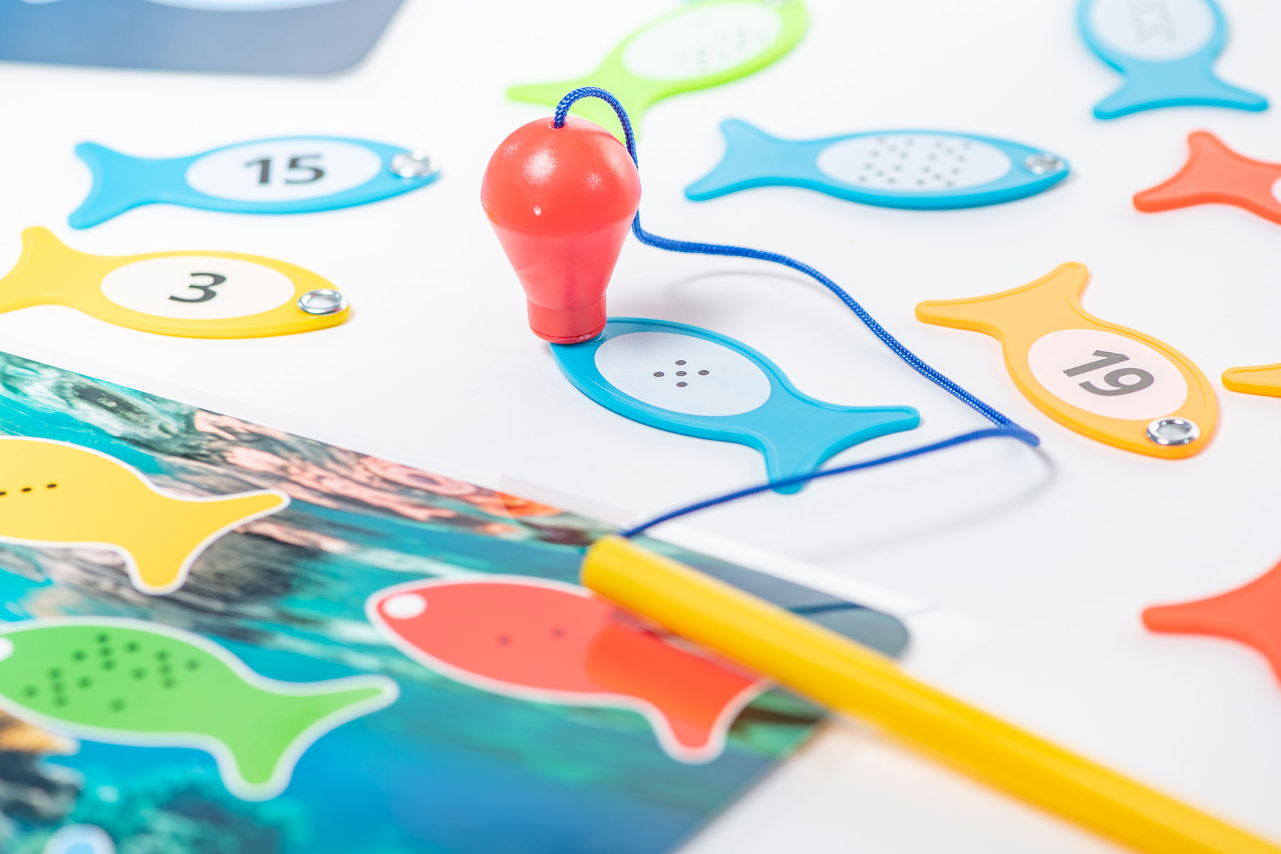 Magnetic Number Fishing 1-20 - The Freckled Frog, Carson Dellosa ...